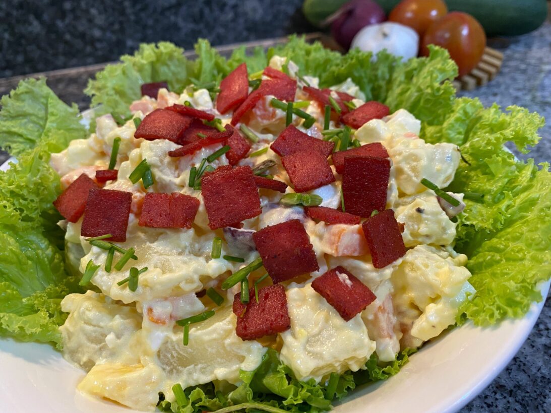 Potato Salad with Ham and Egg Recipe - Chibog Mates